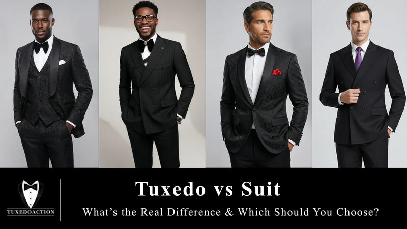 Tuxedo vs Suit: Key Differences & How to Choose (Prom & Formal Guide 2026)
